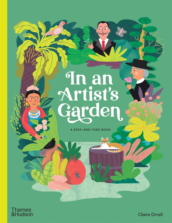 In an Artist’s Garden by Claire Orrell – Lonely Coat Books & Art